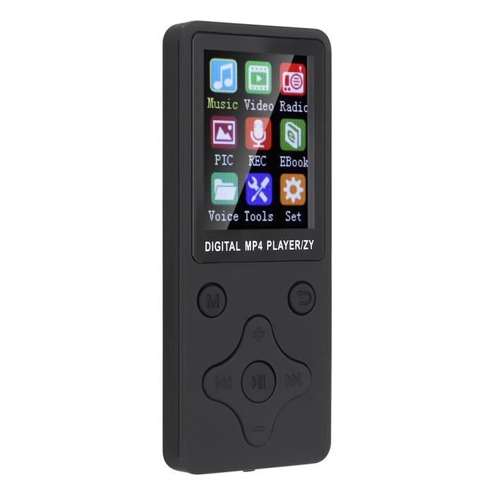 Fdit Lecteur MP4 T1 Music MP3 MP4 Player 8G Bluetooth Support 32G Memory Card Rhombus Buttons ...