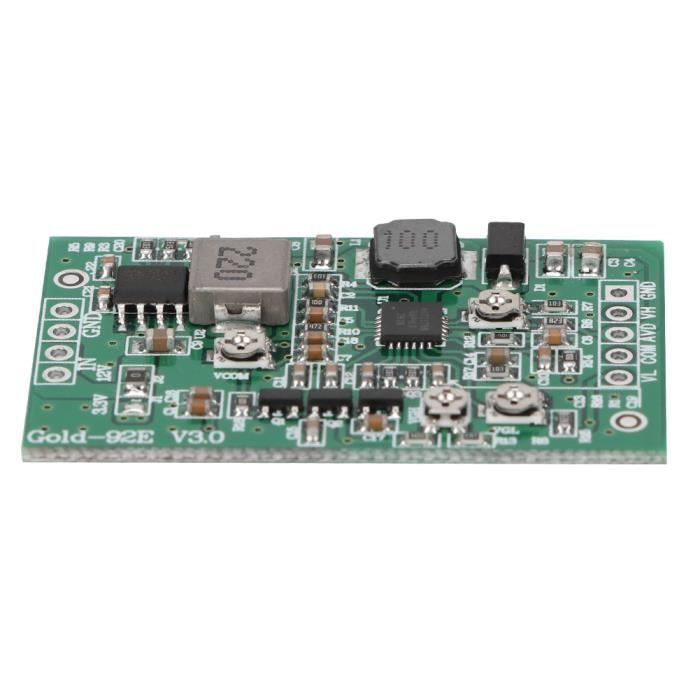 LCD TCON Board - VGL VGH VCOM VCD AVDD Tension 4 canaux Convertisseur ...