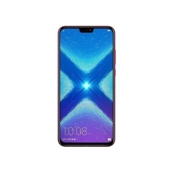 Huawei Honor 8X 4GB + 64GB Débloqué Smartphone Rouge - Cdiscount Téléphonie
