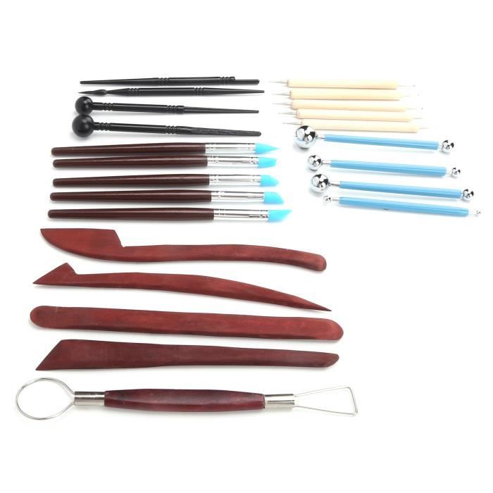 HURRISE couteau de sculpture en argile Ensemble d'outils de poterie 23 ...