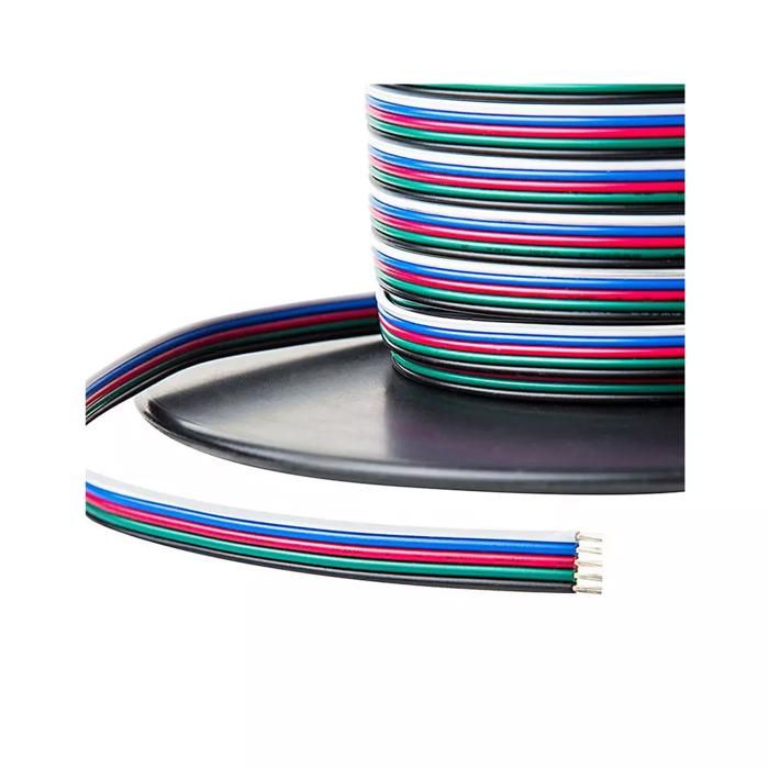 Câble pour Ruban LED RGBW 5 Fi - Cdiscount Bricolage