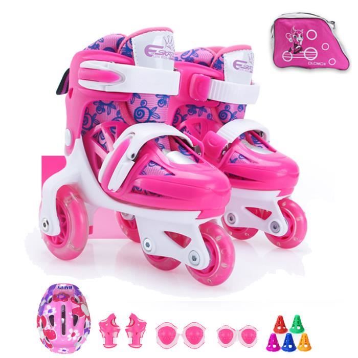 Roller In line débutant Réglable du 25au29 - LEOCLOTHO - Trois roues ...