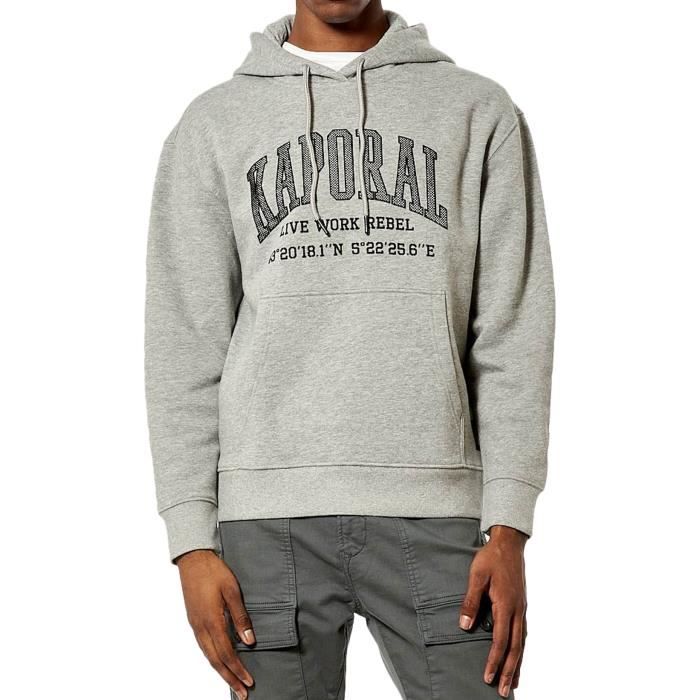 Sweat - KAPORAL - Benjy - Homme - Gris - Confort exceptionnel Gris ...