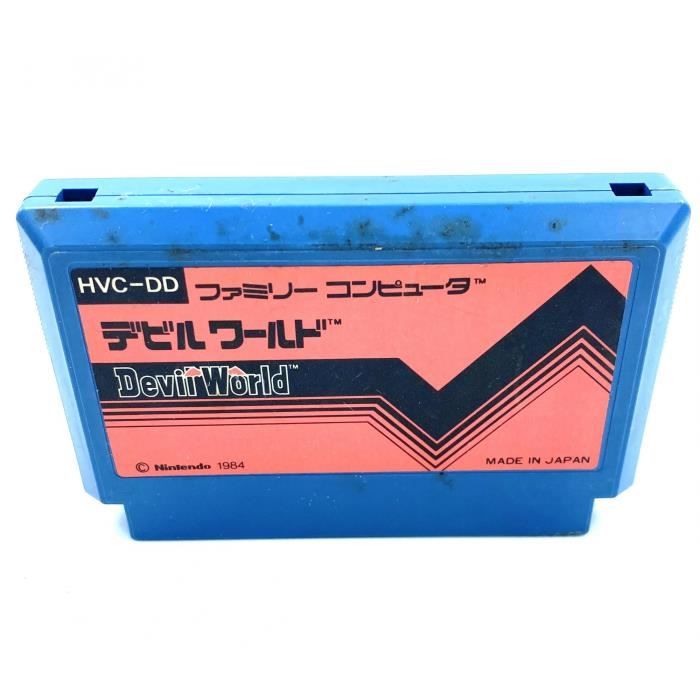 Devil World Jeu Nintendo NES Famicom Occasion Version NTSC-J (Japon ...