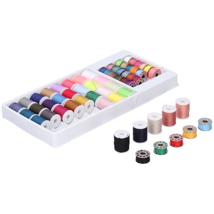 SALUTUYA Ensemble de fil à coudre Fil à Coudre Inférieur de Couleur ...