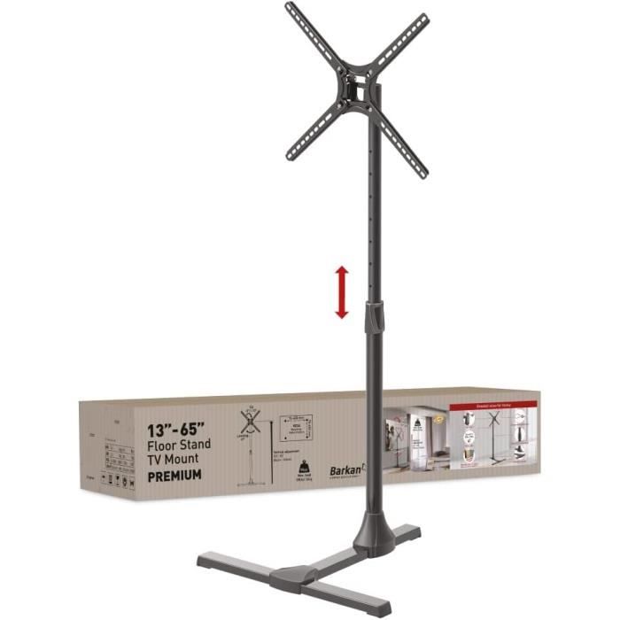 Support Tv Pied Pour Écrans 13-65 Pouces, Inclinable,Support De ...