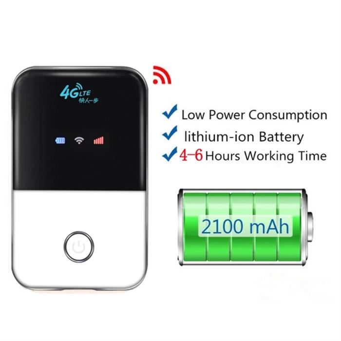 4G LTE Pocket Wifi Router Car Mobile Hotspot Broadband Unlocked Modem ...