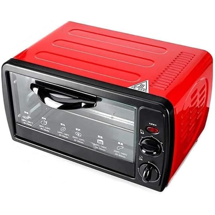 Mini Four Domestique avec Gril Électrique Et Plaques De Cuisson avec Synchronisation du Gril Et ...