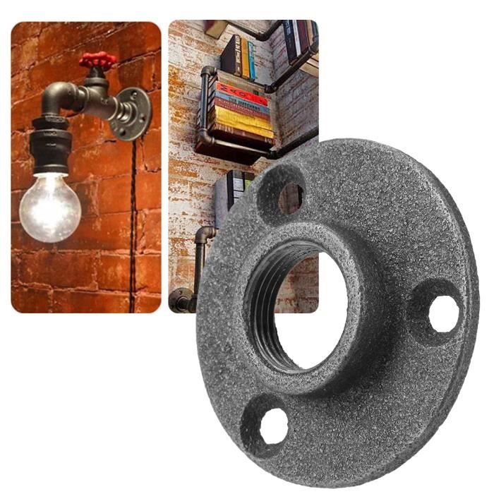 Bride de sol en fonte malléable noire SURENHAP - Lot de 10 - Pour ...