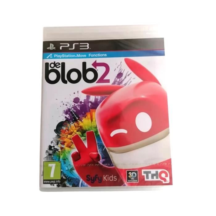 Jeu vidéo - De Blob 2 - Sony - PS3 - Compatible PS Move - Action ...