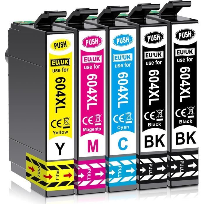 604 604 Xl Cartouches D'Imprimante Multipack Remanufacturées Pour Epson ...