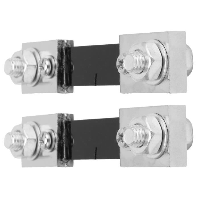 VBESTLIFE Shunt de courant 2 pièces ampèremètre shunt courant amp test ...