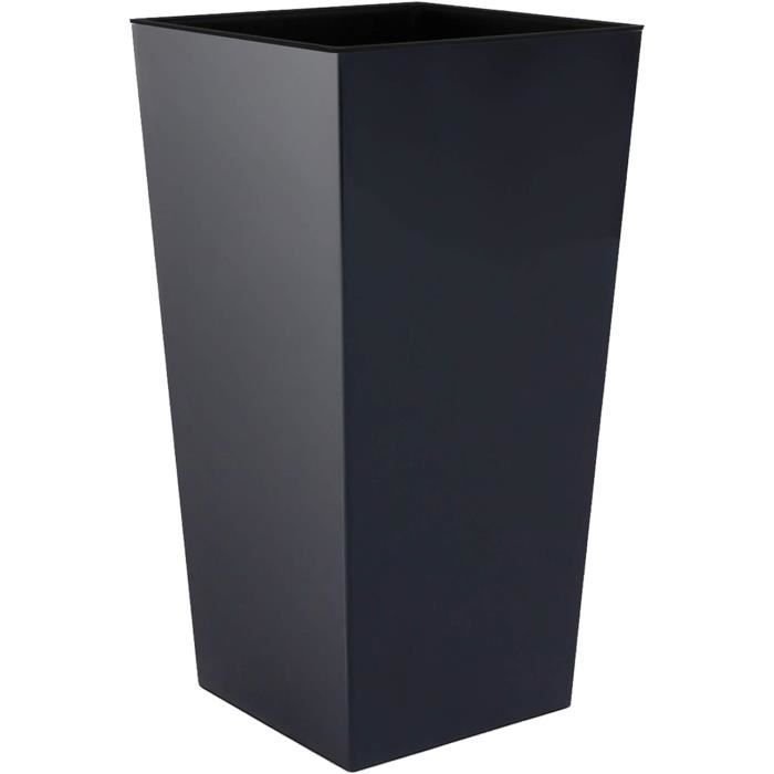 Prosperplast Lot De 3 Pots Hauts (11,4-19-35 Litres) Urbi Square En ...
