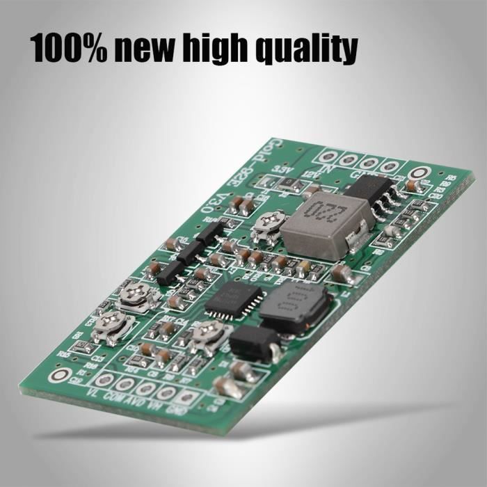 LCD TCON Board - VGL VGH VCOM VCD AVDD Tension 4 canaux Convertisseur ...