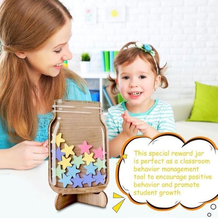 Pot De Récompense Tableau Des Étoiles Pour Le Comportement Des En-fants ...