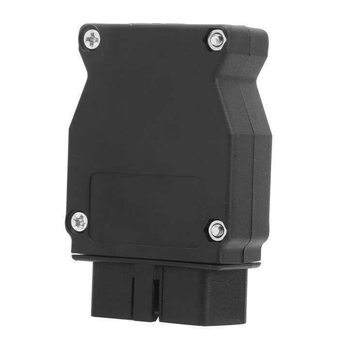 Dilwe prise de connecteur OBD2 Adaptateur de prise OBD Ethernet vers OBD 2 Outil de Diagnostic ...