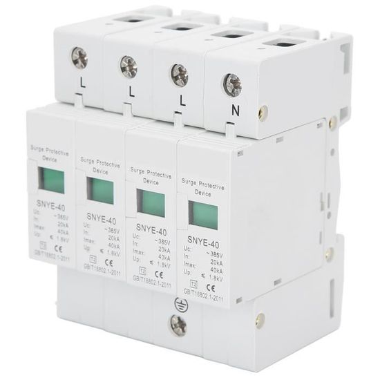 Parasurtenseur CIKONIELF parafoudre 4P Dispositif de protection contre ...