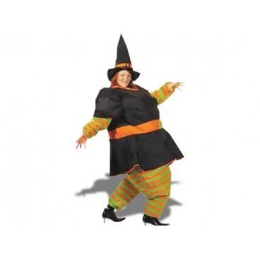 Costume de sorcière gonflable - Adulte - Noir - Tissu - Mixte ...