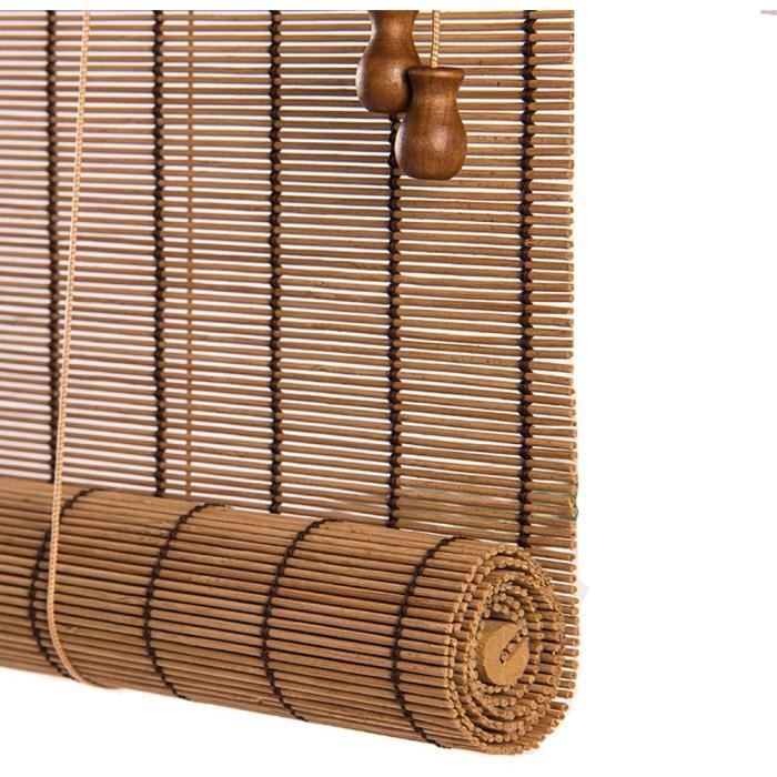 Store Jour Nuit Store Occultant Stores en Bambou de 120 cm de Large ...