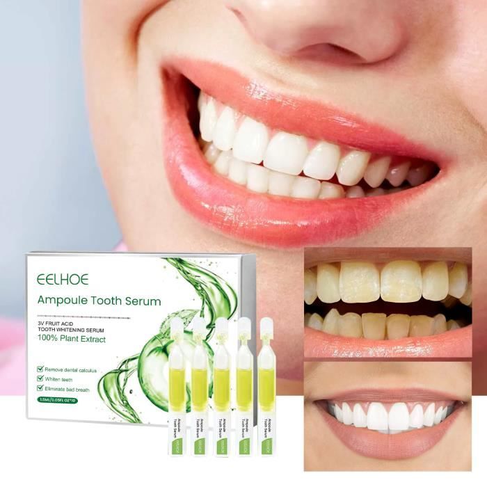 Ampoule Toothpaste, Ampoule Tooth Serum Essence, 3V Fruit Acid Teeth ...