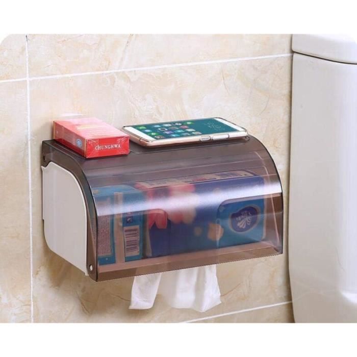 Porte Papier Toilette Creative Mural Monté Boîte De Mouchoirs Salle De ...
