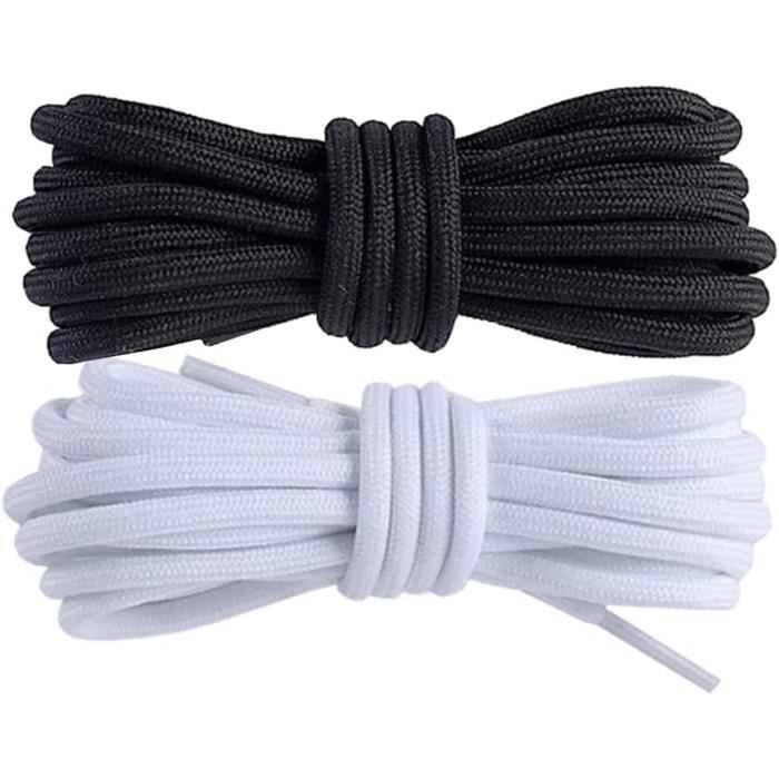 Lot De 2 Paires De Lacets Ronds Robustes De Qualité Supérieure ...