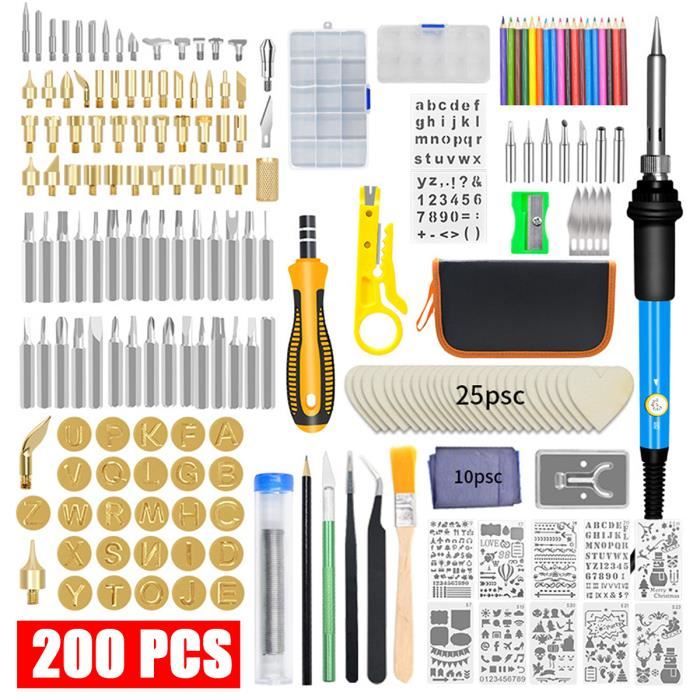 Fer a Souder Kit 60W Station de Soudage Pompe Etain Soudure Electronique température réglable ...