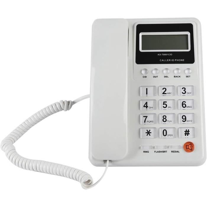 Téléphone Filaire Filaire,Téléphone Filaire Filaire,Téléphone Fixe Avec ...