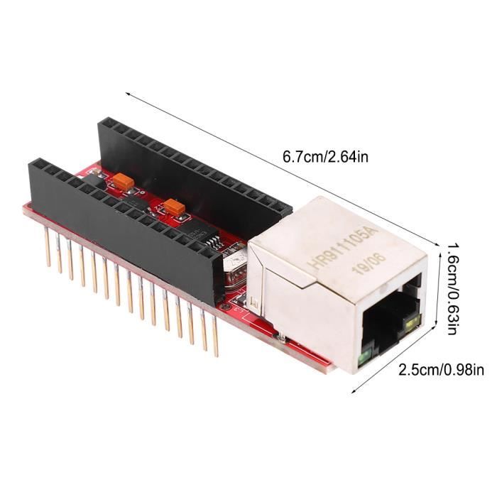 Cikonielf Webserver Module Mini ENC28J60 Web Server/Client Ethernet ...
