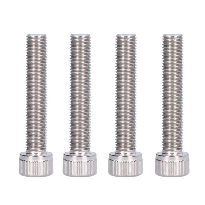Cikonielf Boulon hexagonal Lot de 4 vis à tête cylindrique à six pans ...
