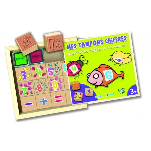 Mes Tampons Chiffres - Cdiscount Beaux-Arts et Loisirs créatifs