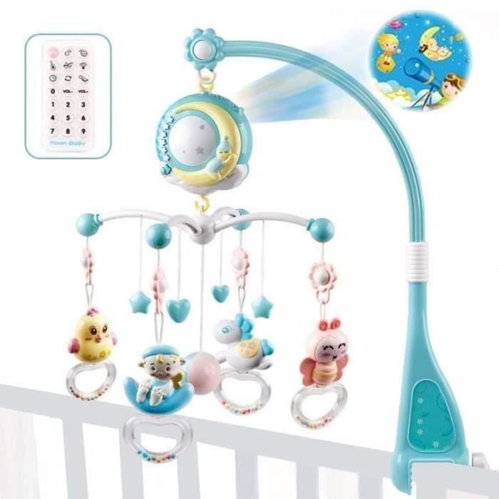 MOBILE Mobile Musical pour Lit Bébé Télécommandé Projection de Lumières ... MOBILE Mobile Musical pour Lit Bébé Télécommandé Projection de Lumières ...