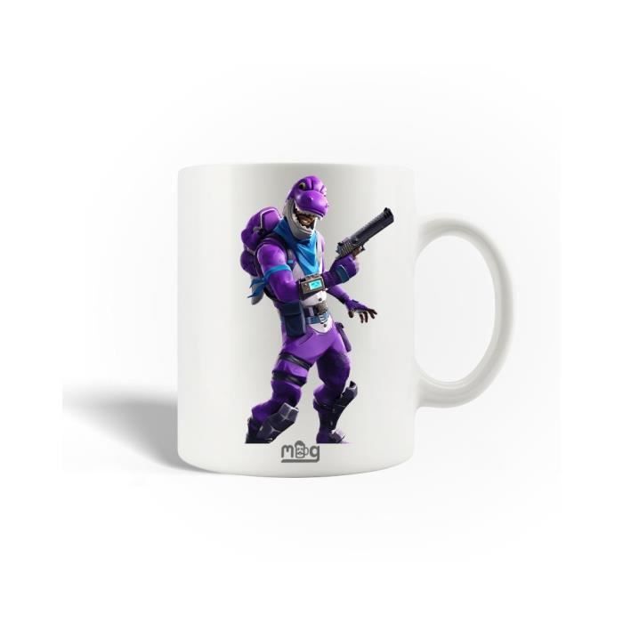 Mug en Céramique - Fortnite - Bronto - 30cl - Blanc - Compatible Lave ...