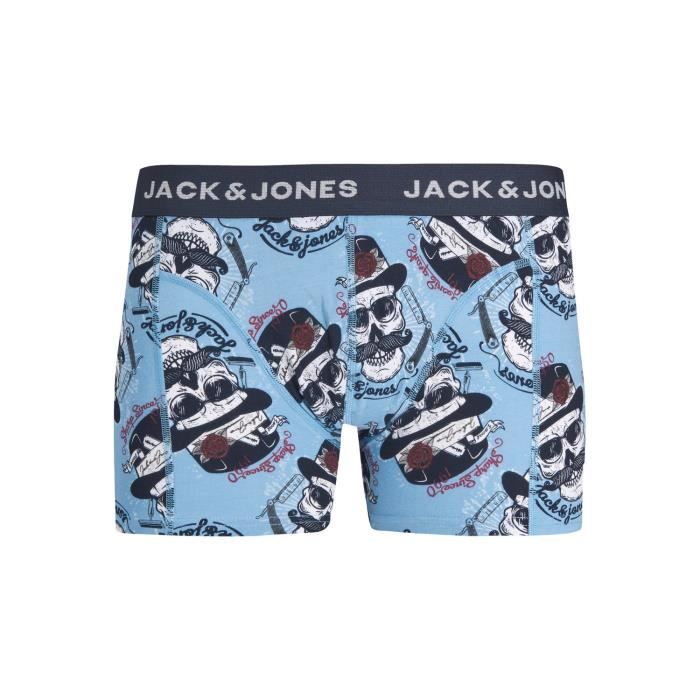 Boxer Jack & Jones Trip Skulls Dusk blue - Cdiscount Prêt-à-Porter