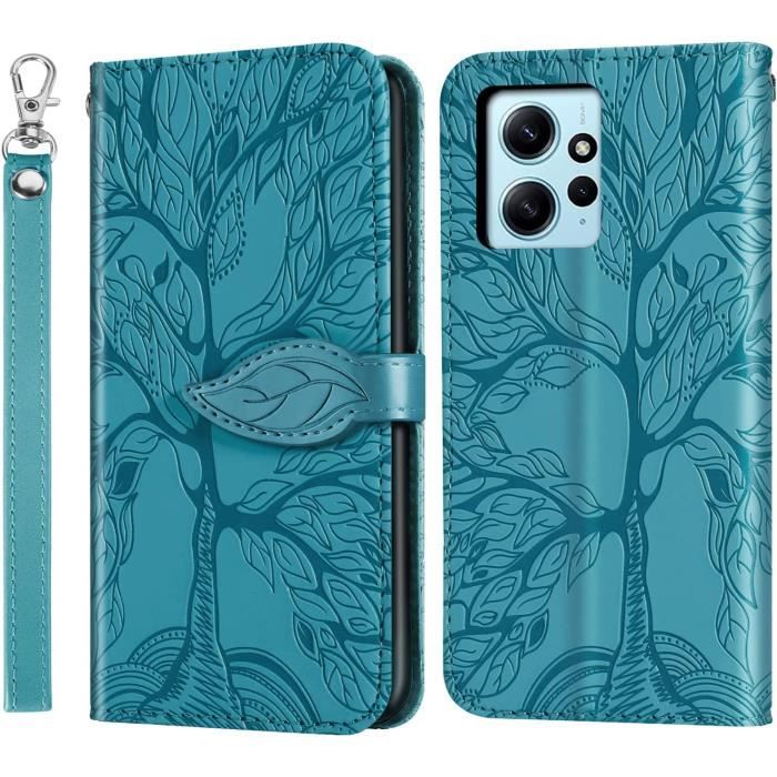 Coque Pour Xiaomi Redmi Note 12 4G Arbre en Relief Housse Xiaomi Redmi ...
