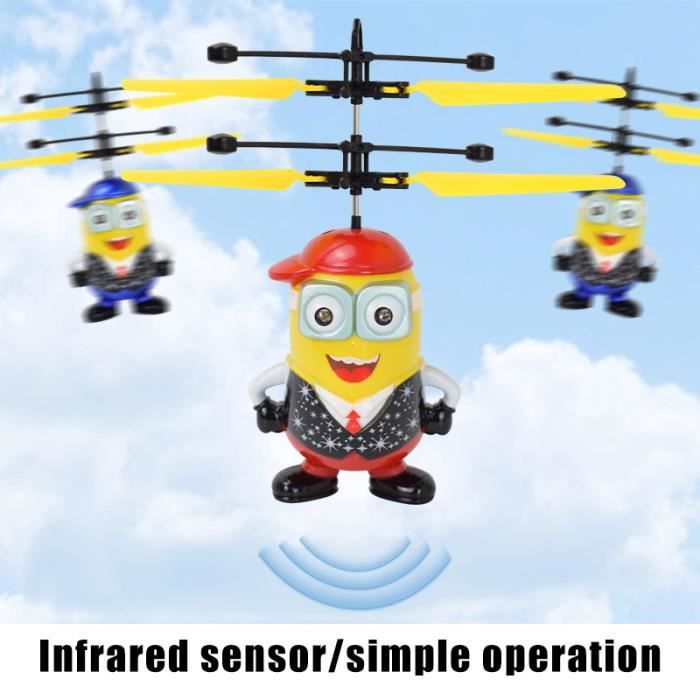 Mini avion à induction - ROKOO - Jouet électrique multifonctionnel ...