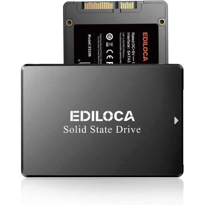 Es106 Disque Dur Interne Ssd Sata Iii 2,5" 3D Nand Jusqu'À 550 Mo-S En ...