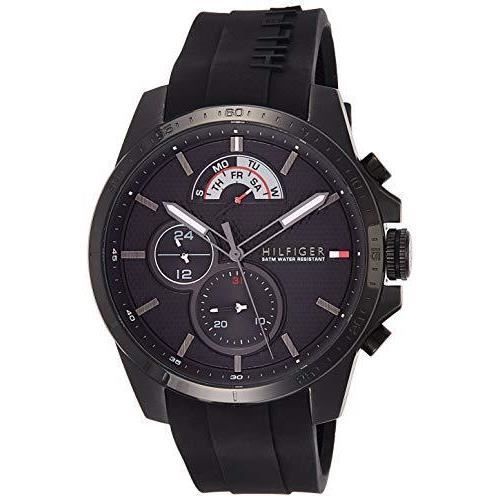 Tommy Hilfiger Hommes Multi Cadrans Quartz Montre avec Bracelet en ...