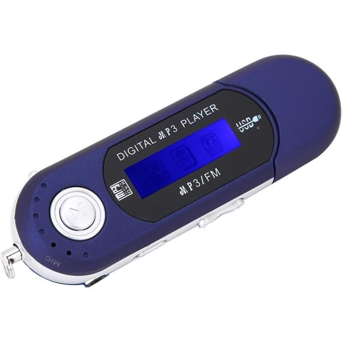Lecteur Mp3 Usb, Lecteur De Musique Mp3 Numérique Portable, Clé Usb Avec Radio Fm, Avec Écran ...