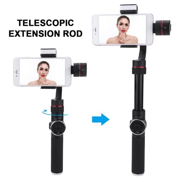 YOSOO stabilisateur de caméra d'action Cardan portatif léger avec ...