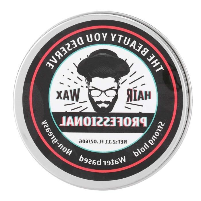 Pommade pour les cheveux, argile capillaire hydratante longue durée ...