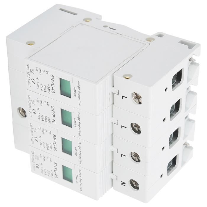 Parasurtenseur CIKONIELF parafoudre 4P Dispositif de protection contre ...