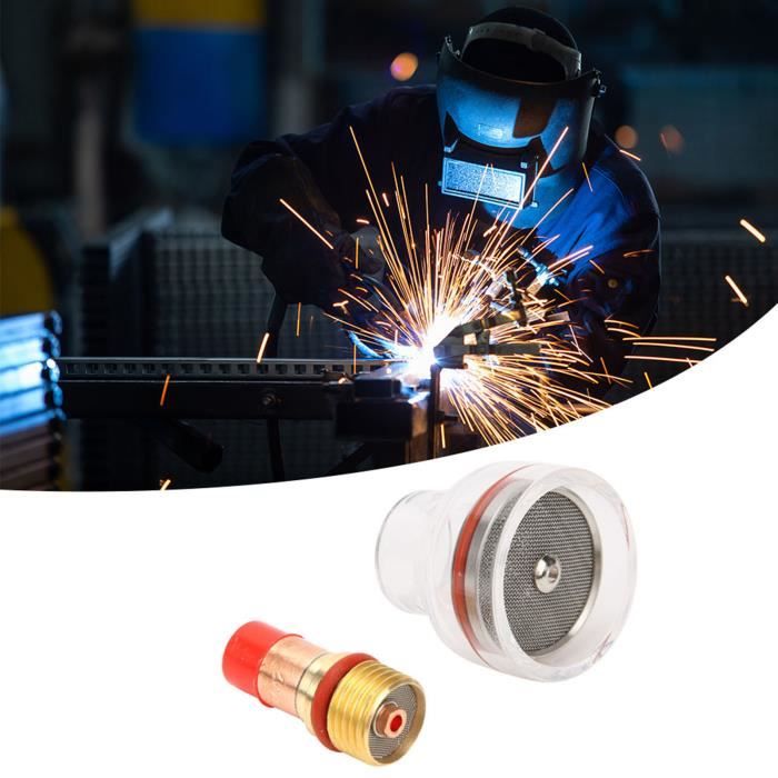 MAD TIG Welding Torch Kit Accessories TIG Torch Gas Lens Collet Glass ...