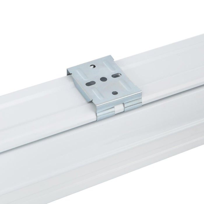 Kit de Suspension Barre Linéaire LED Trunking - 2 Unités Argent ...