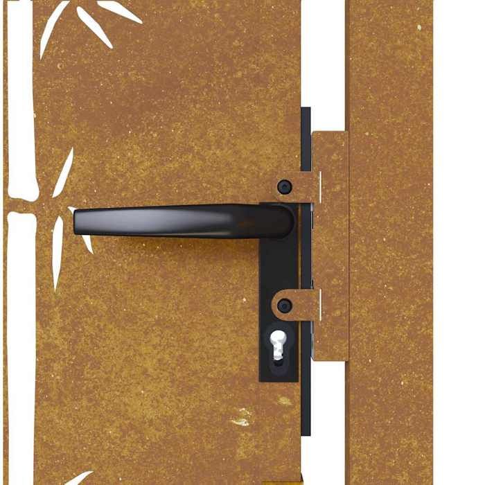 "Rebais 2026" Portail de jardin robust 1PC - ZENCORE - PORTILLON D ...