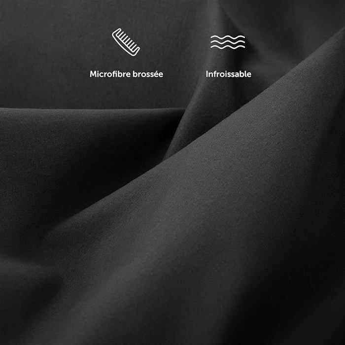 Drap Housse 80x200 cm Microfibre Oeko-TEX - Drap Respirant - Housse Lit ...