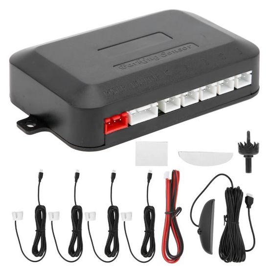 Akozon Capteur De Recul Kit De Capteurs De Stationnement Voiture Radar ...