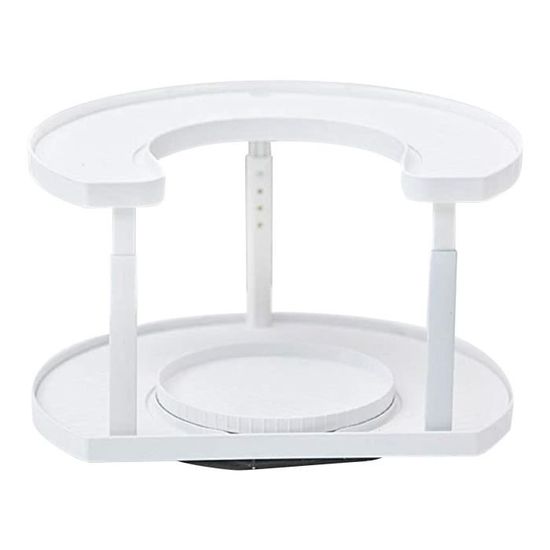 Le nouveau rack de stockage rotatif à double couche en forme de U sans ...