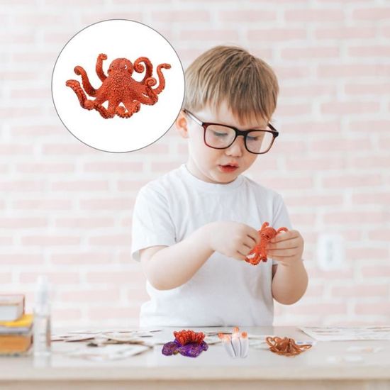 1 Set Life Cycle Figurines of Octopus Biology Science Model Toys ...