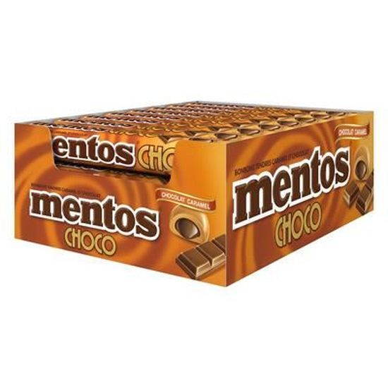 Mentos Choco Caramel [Boîte de 24 pièces] - Cdiscount Au quotidien